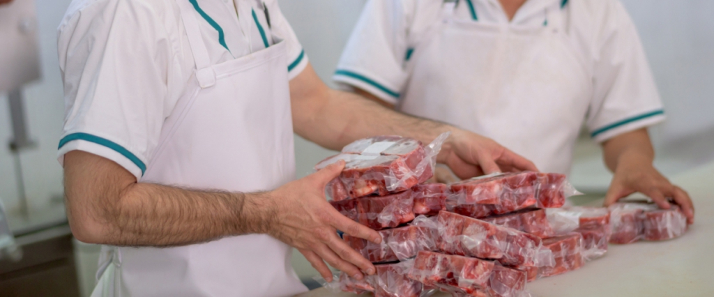 Meat packers store